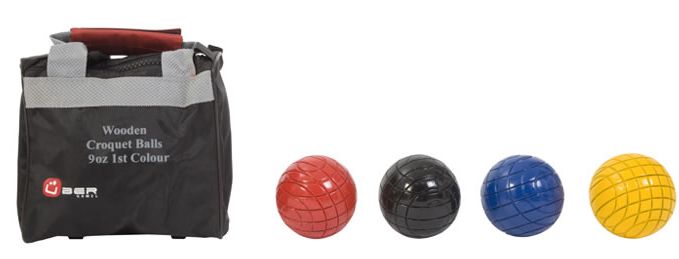 Croquet Balls - 16oz Composite - 1st Colours – www.gardengames.ie